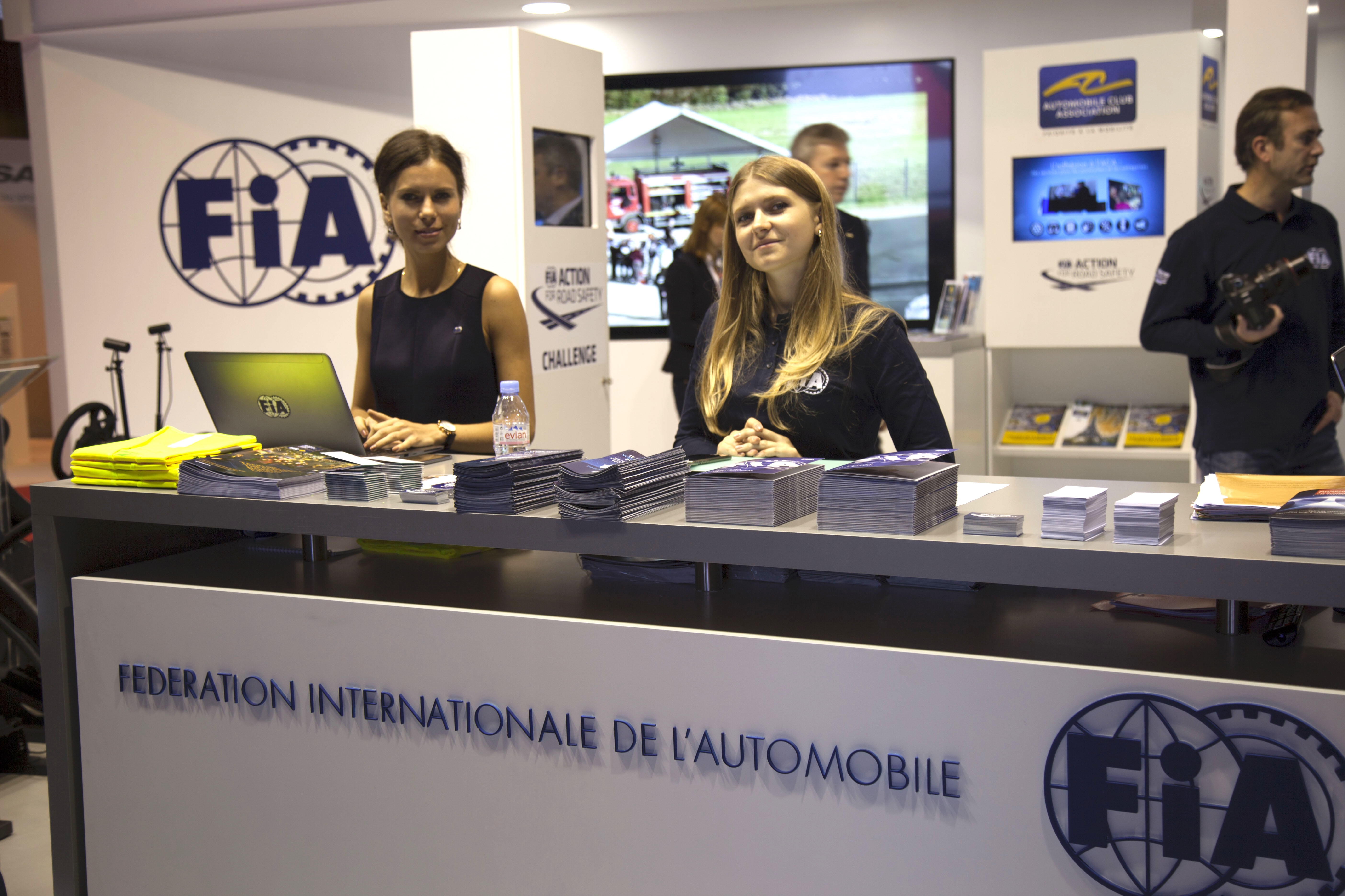 FIA President Jean Todt on FIA stand at the Paris Motor Show - Gallery ...