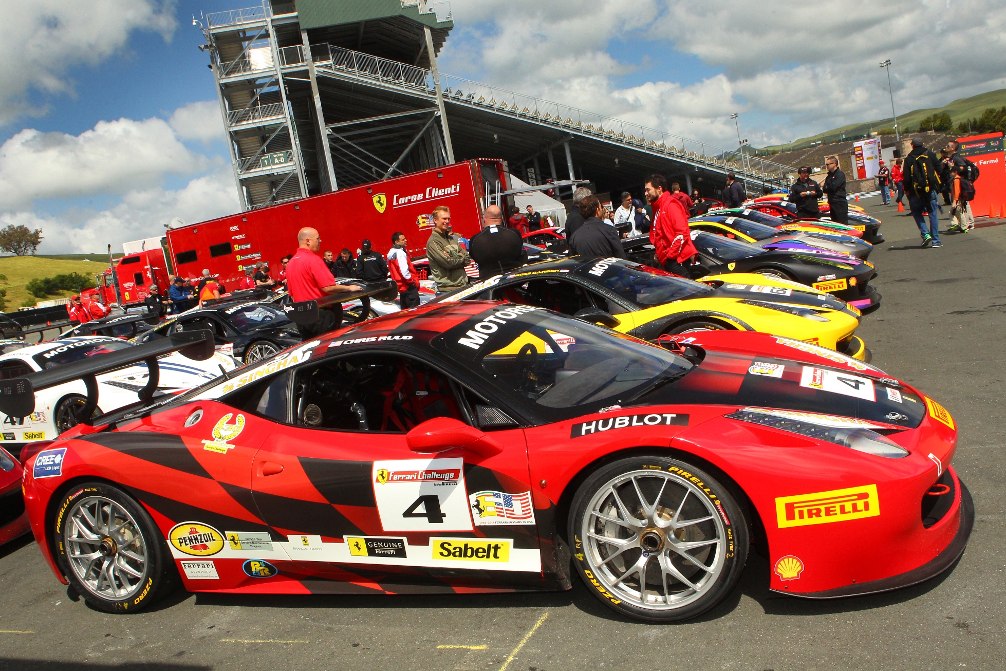 Ferrari Challenge North America - Race 2 Sonoma | Federation ...