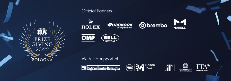 2022 FIA Prize Giving will celebrate Motor Sport Champions in Bologna ... 2022 FIA Prize Giving will celebrate Motor Sport Champions in Bologna ...