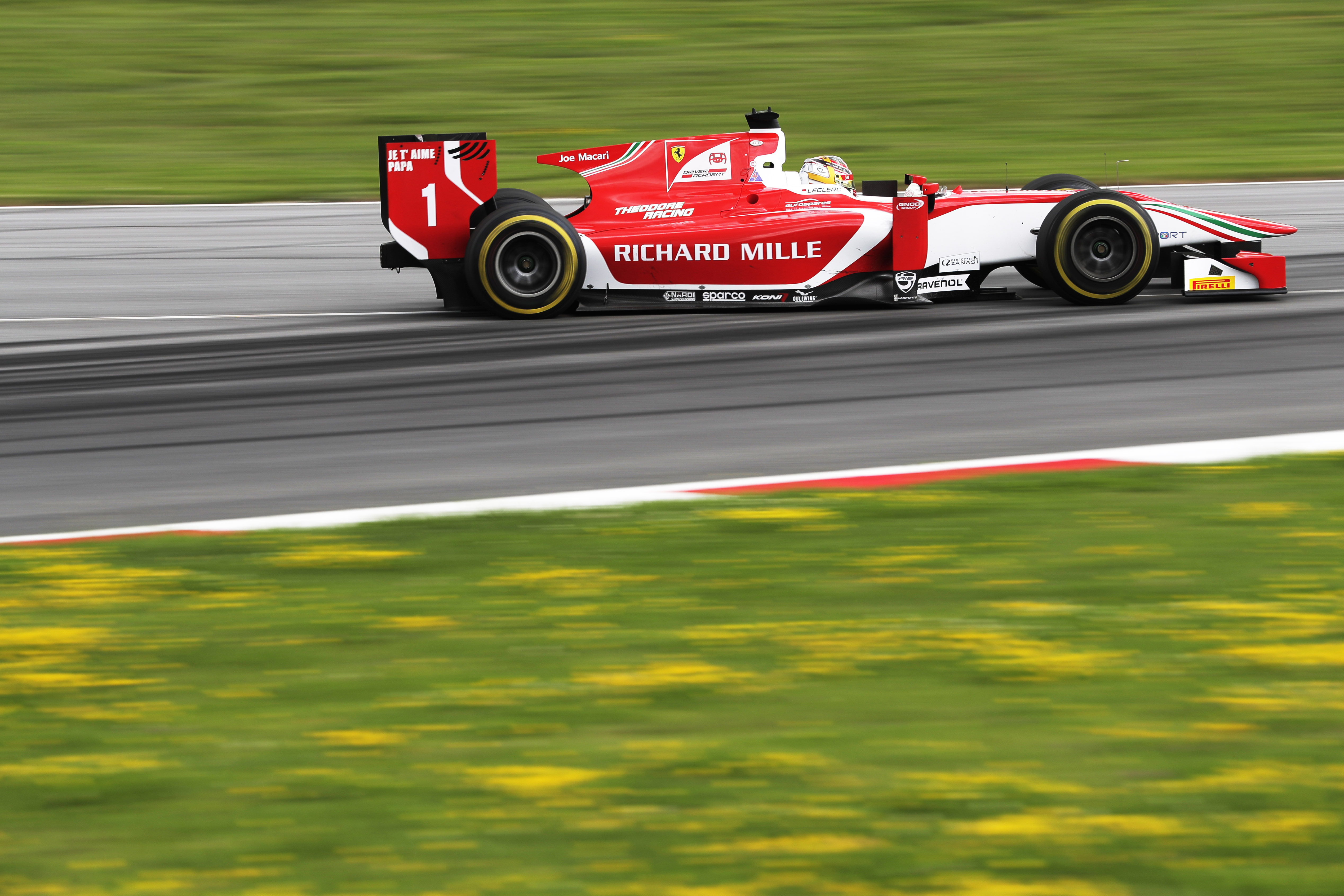 F2 - Leclerc leads the way in Spielberg practice | Federation ...