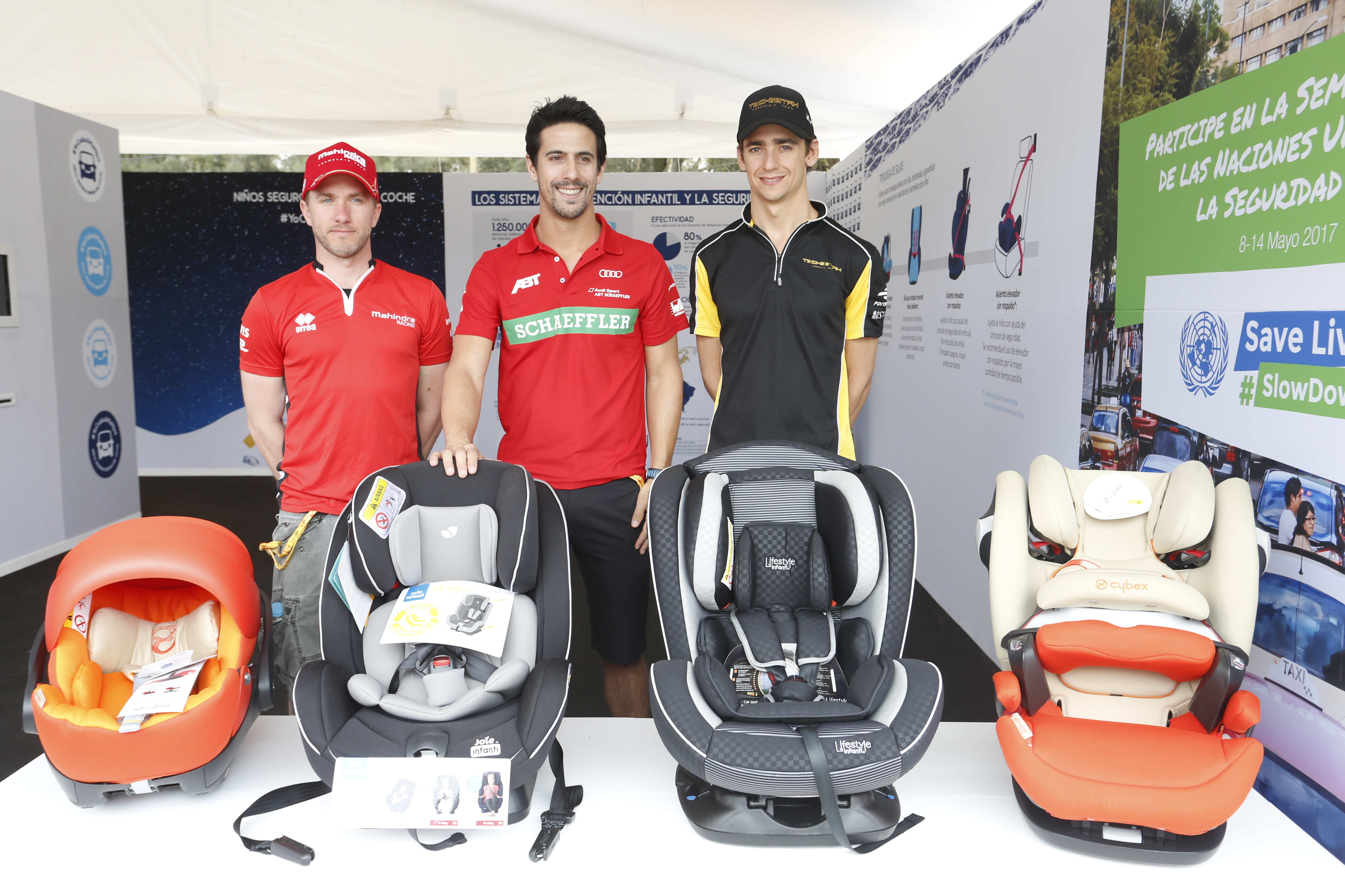 Formula E stars support the FIA Global Programme for Child Safety in ...