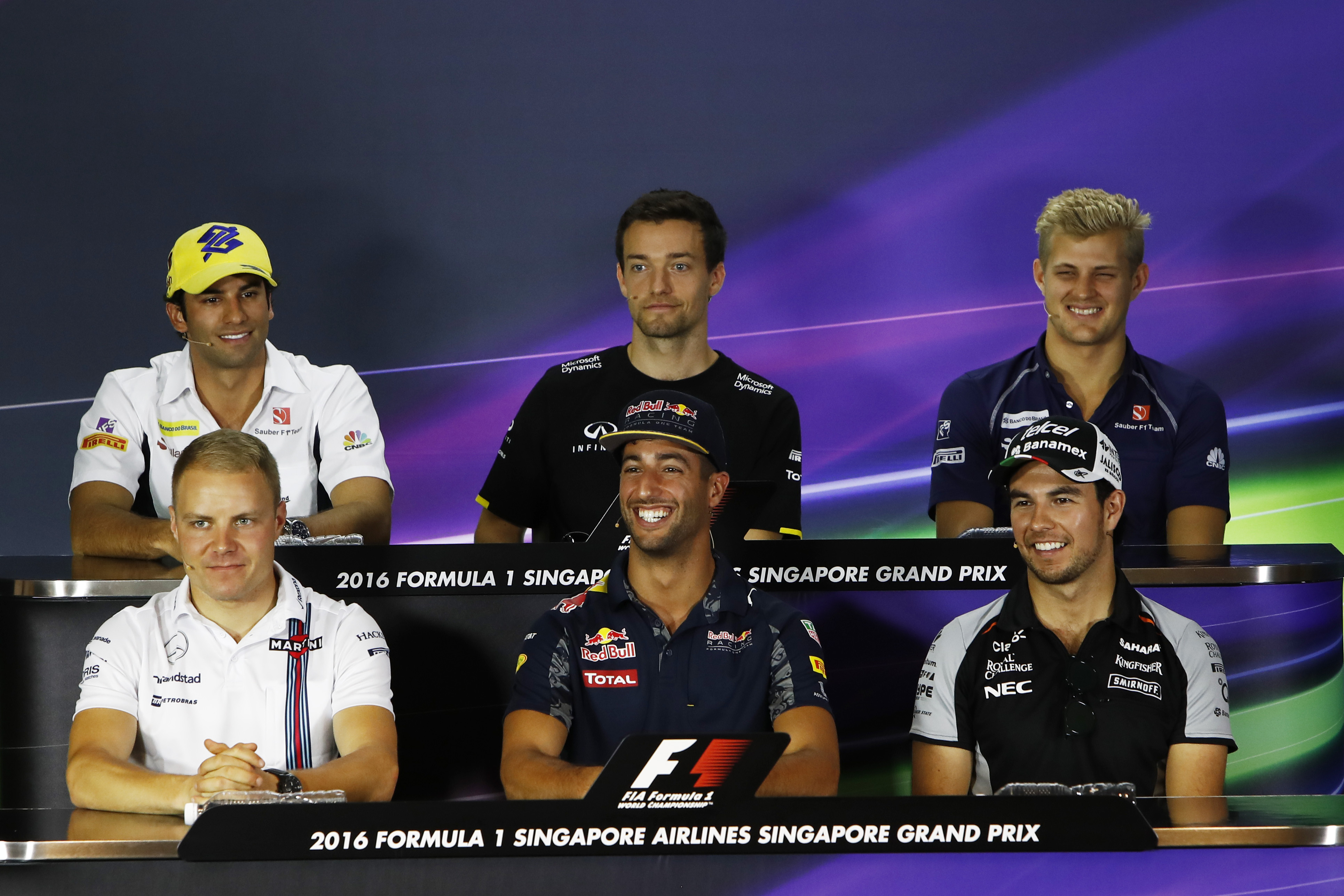 F1 - Singapore Grand Prix - Thursday Press Conference | Federation ...