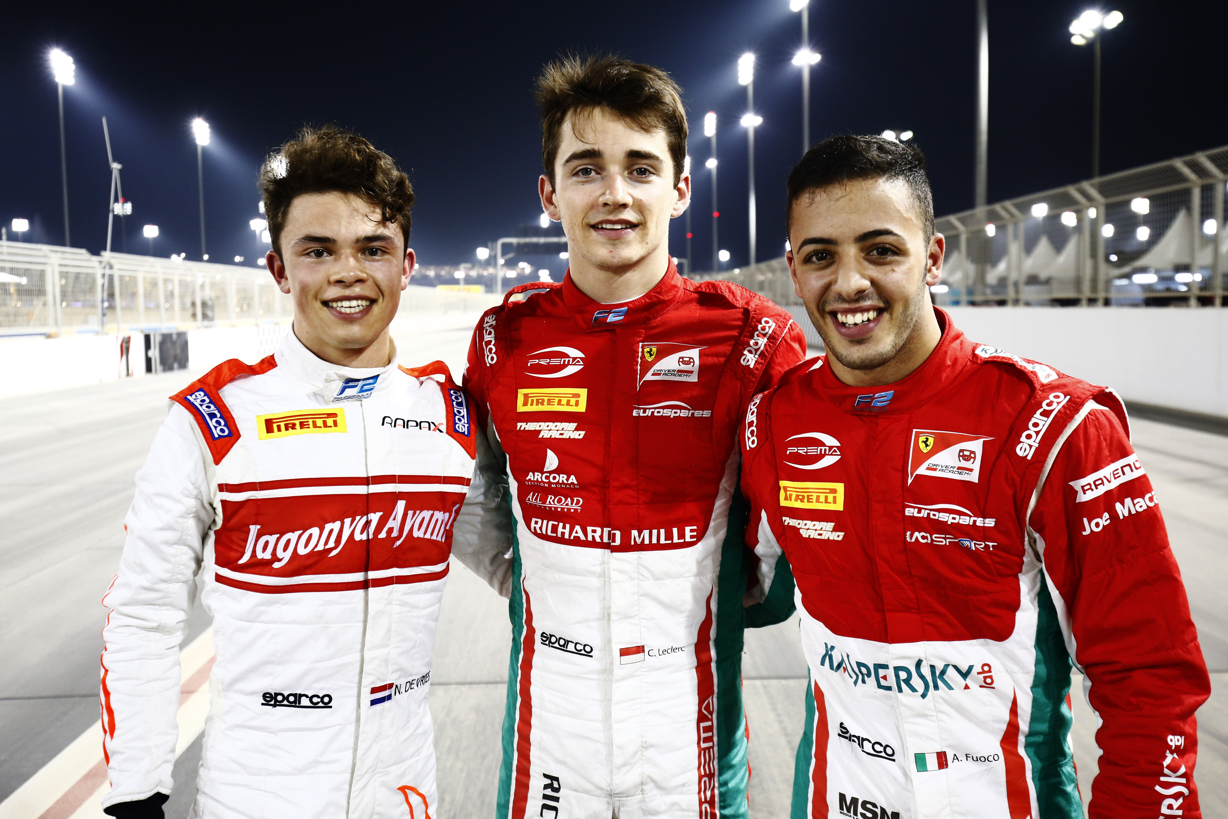 F2 - C.Leclerc: "It was the first session of the year. We never really ...