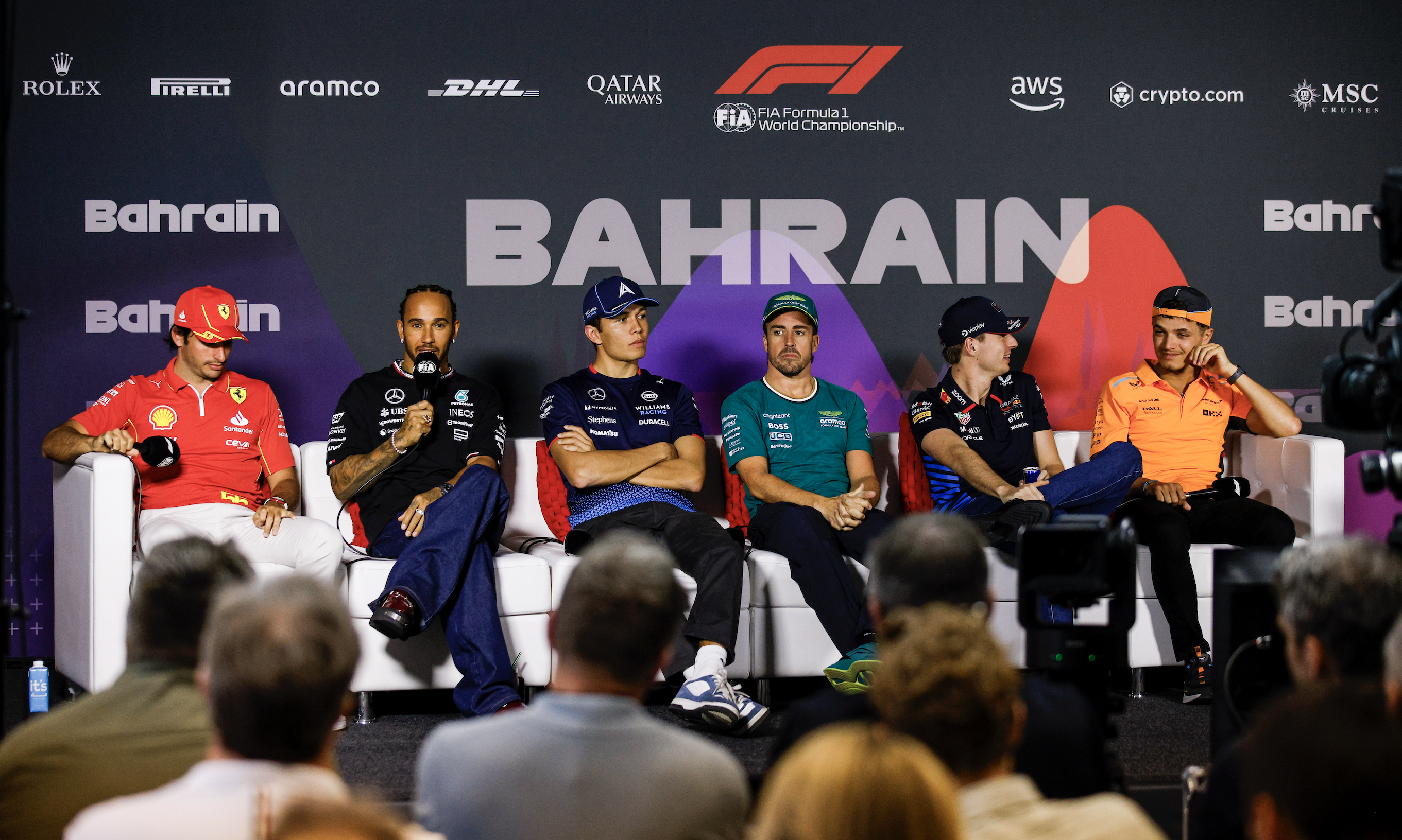 2024 FIA Formula One World Championship Bahrain Grand Prix Wednesday ...