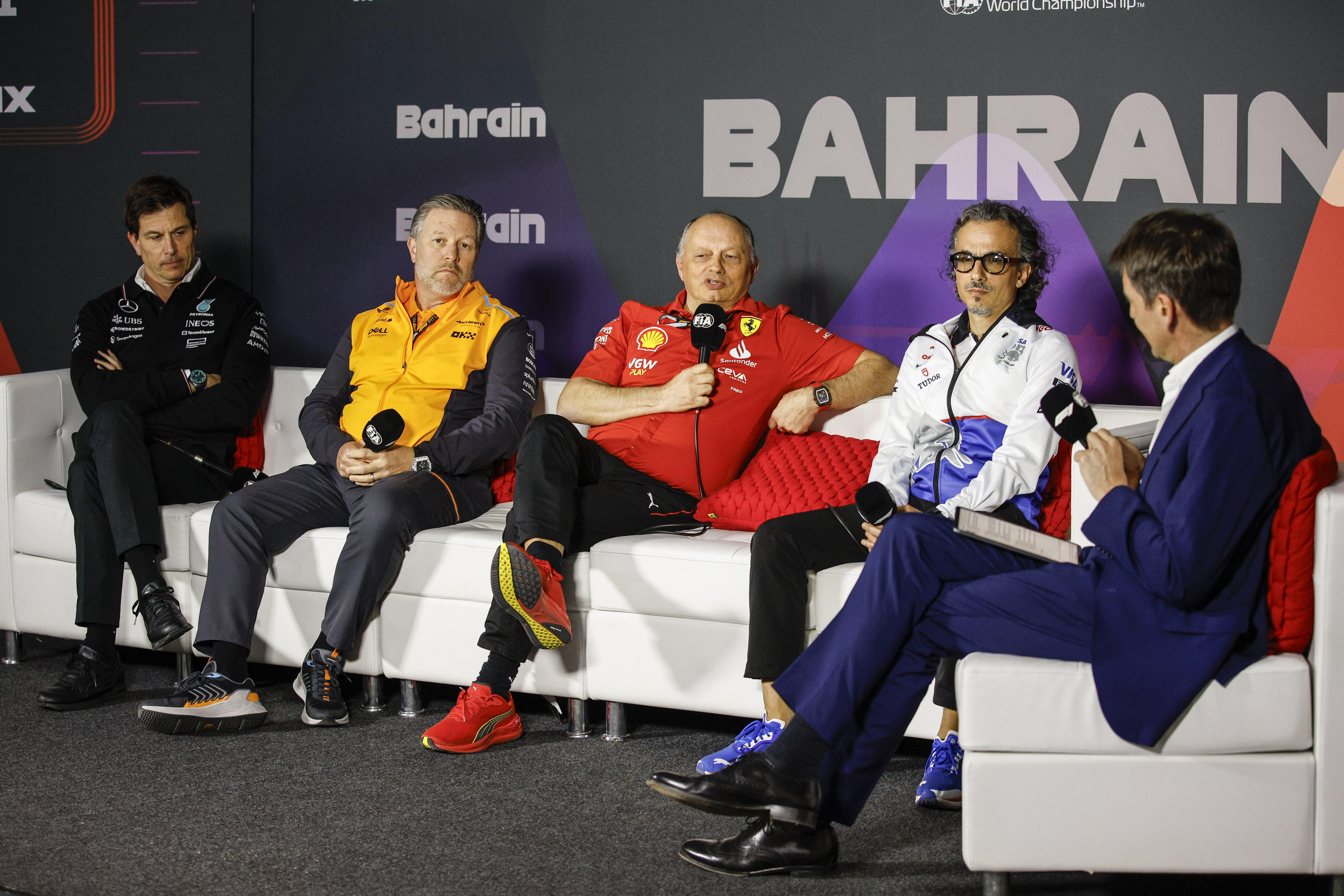 2024 FIA Formula One World Championship Bahrain Grand Prix Thursday ...
