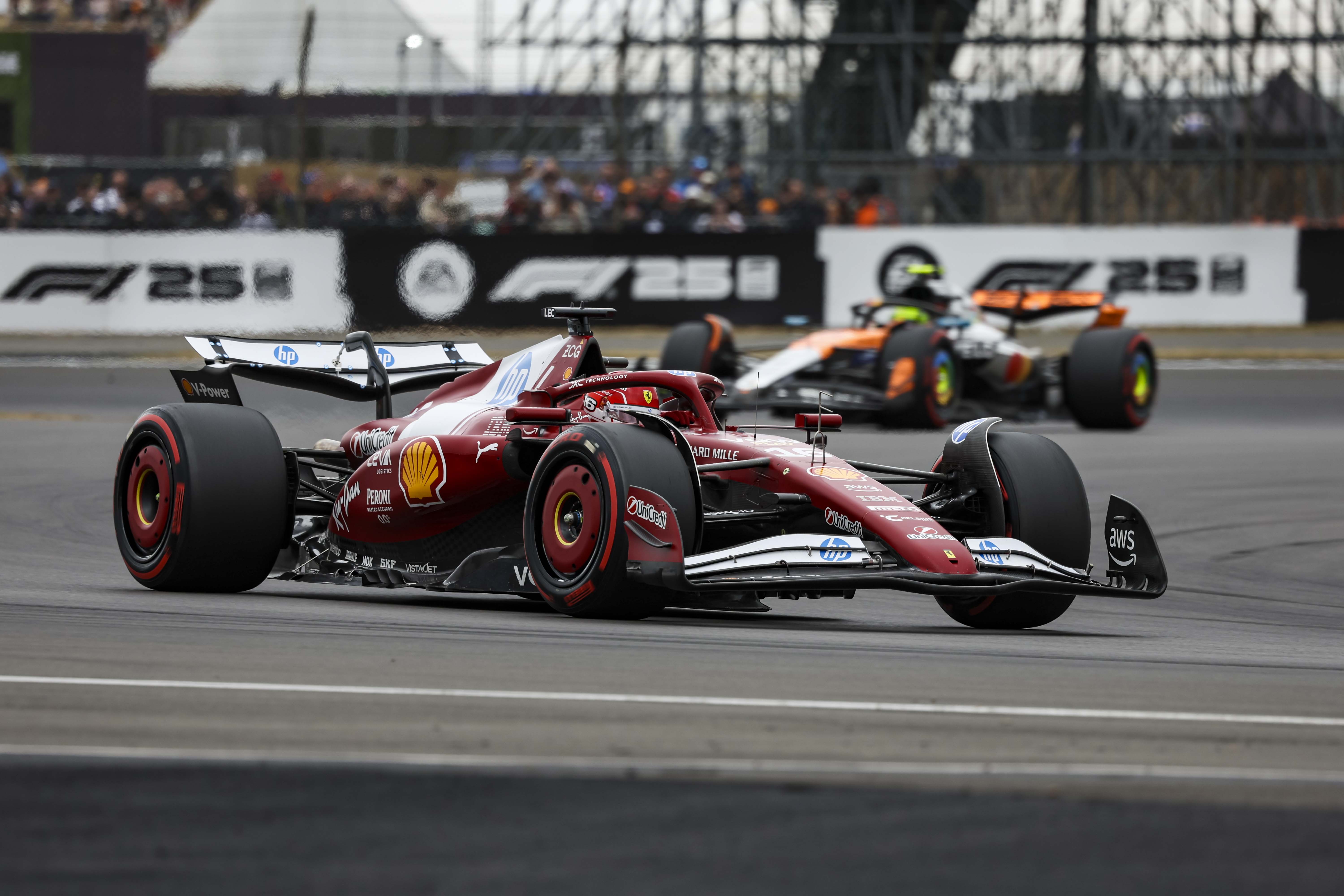 F1 – Leclerc tops final practice at Silverstone disrupted by late red ...