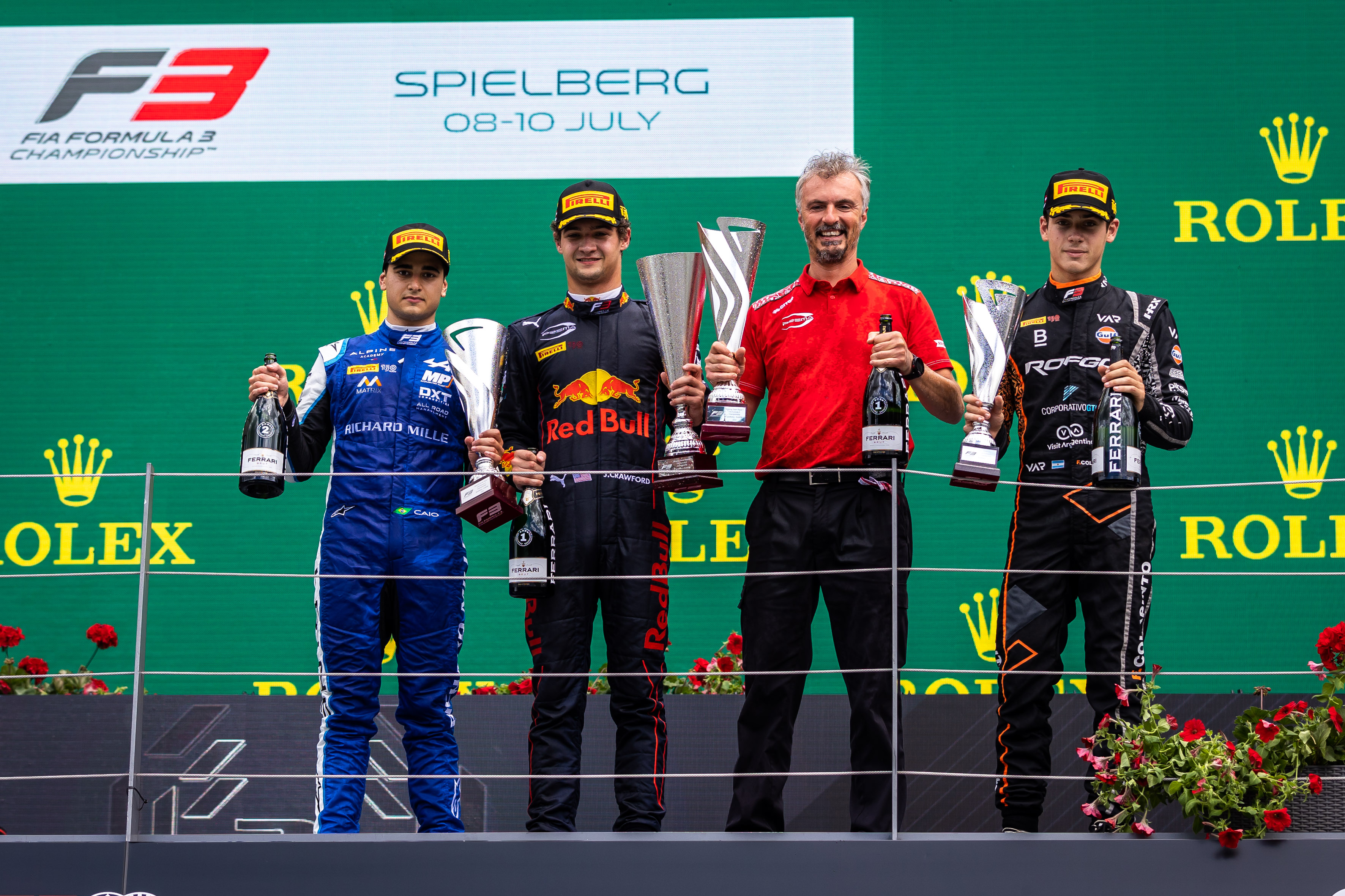 F3 - Crawford takes first F3 win in dramatic Spielberg Sprint Race ...
