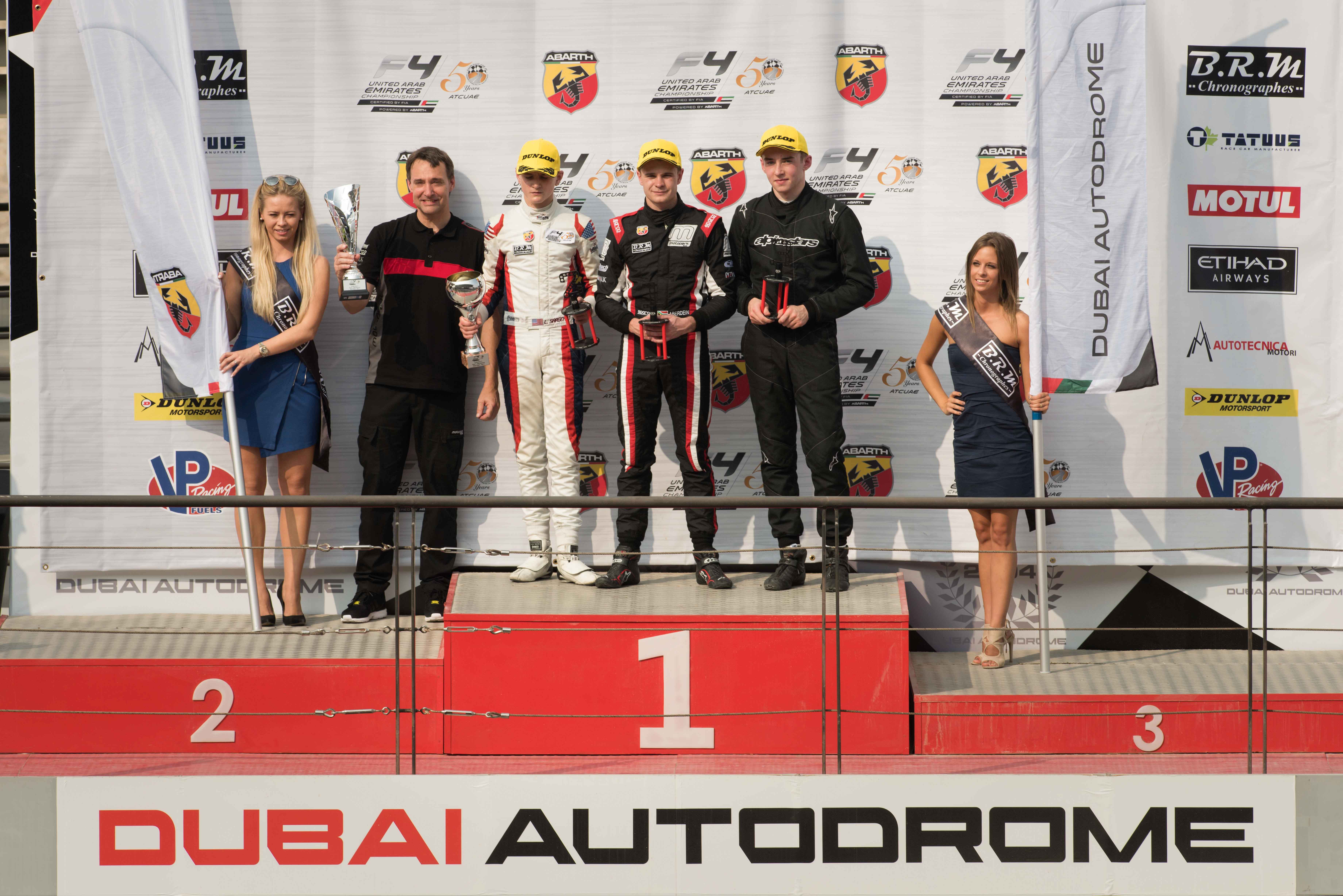 F4 - Aberdein takes early UAE Championship lead while UAE teams claim podium results ...