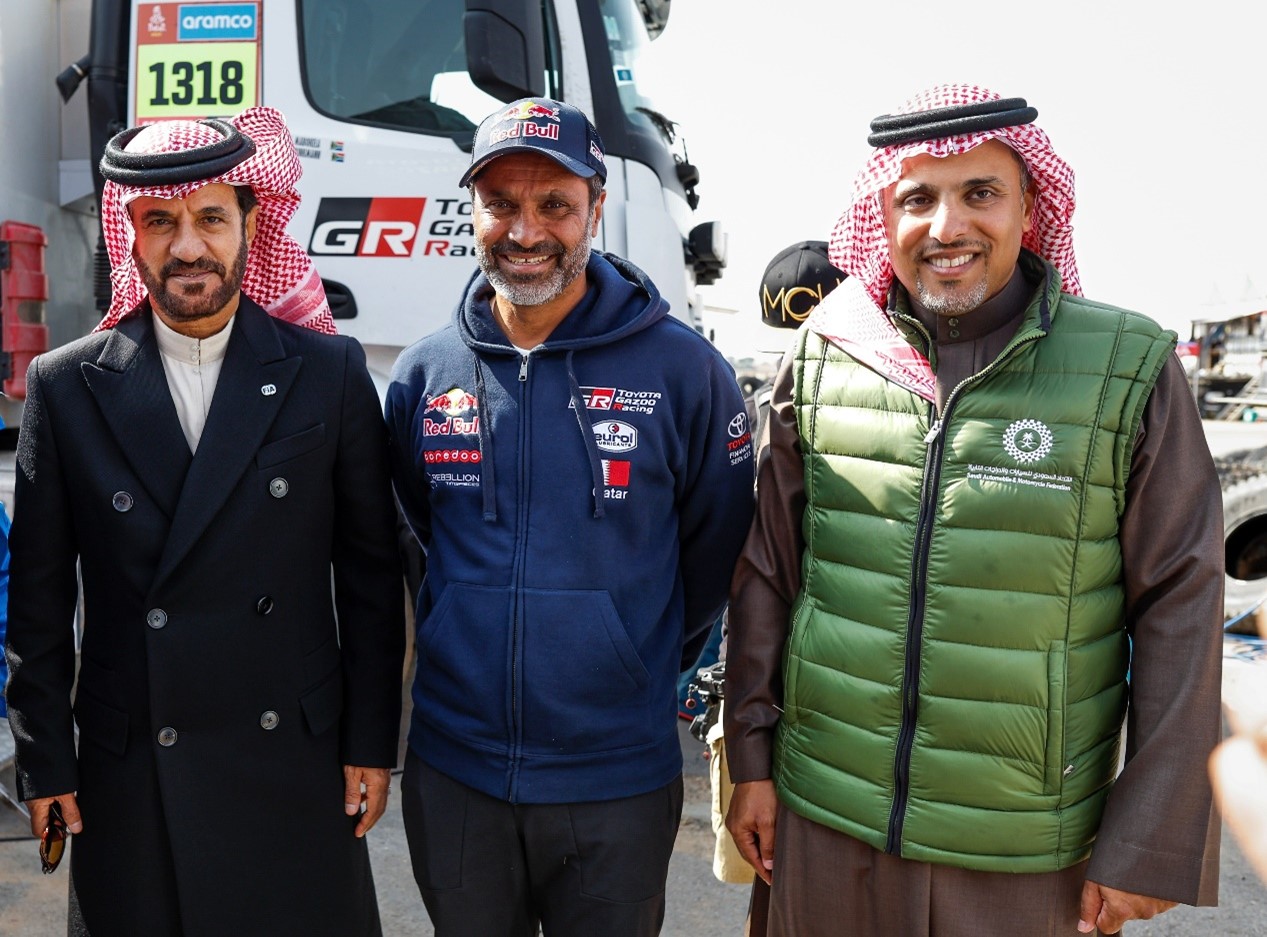 Toyota’s Al-Attiyah/Baumel hold Dakar advantage at the rest day in Riyadh | Federation ...