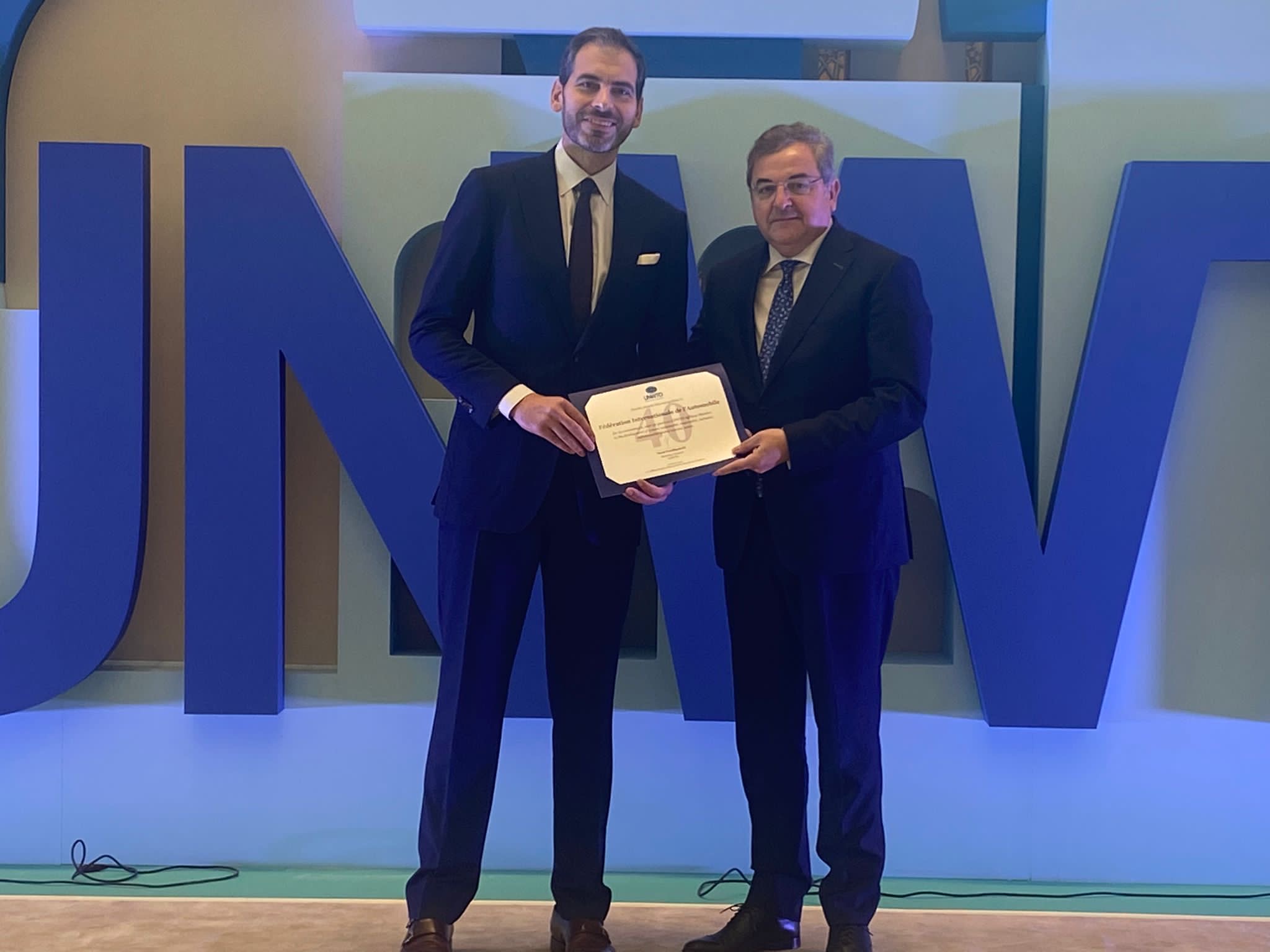 FIA Receives Silver Award at United Nations World Tourism Organisation ...