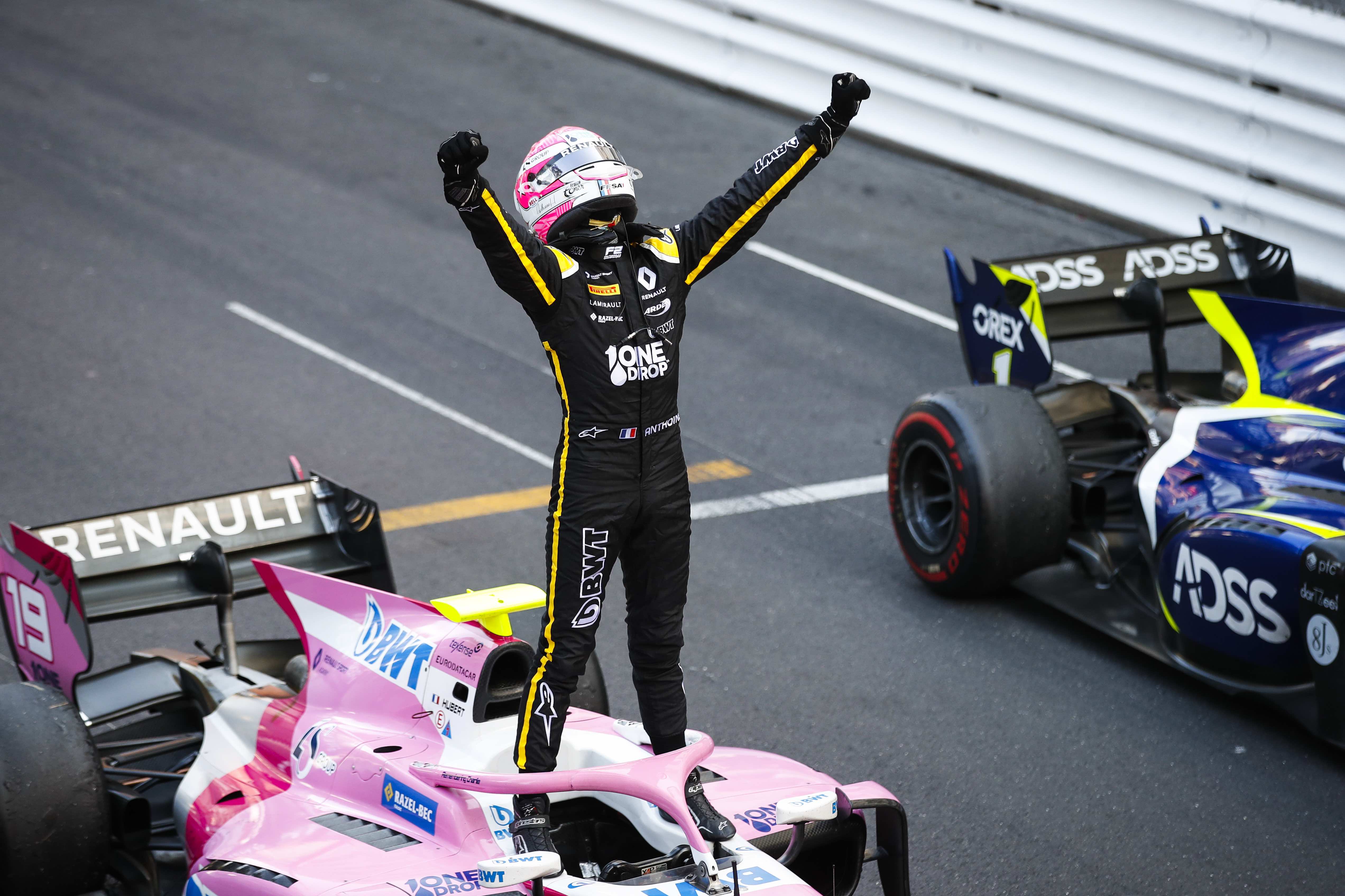 F2 - Hubert holds on for photo finish victory | Federation ...