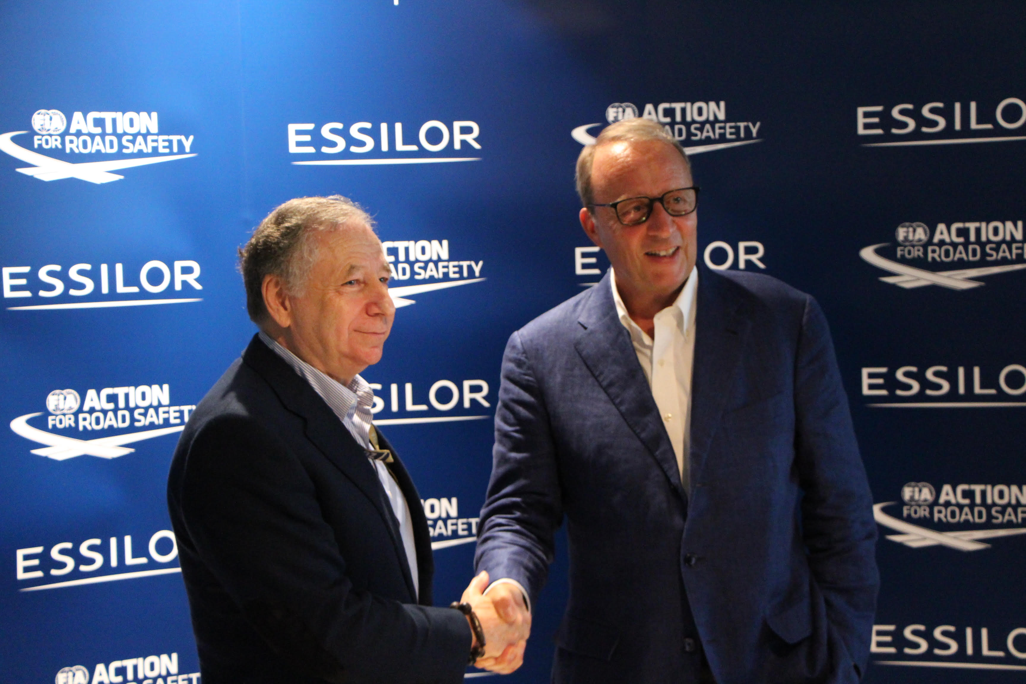 The FIA and Essilor join forces to fight road death and injuries ... The FIA and Essilor join forces to fight road death and injuries ...