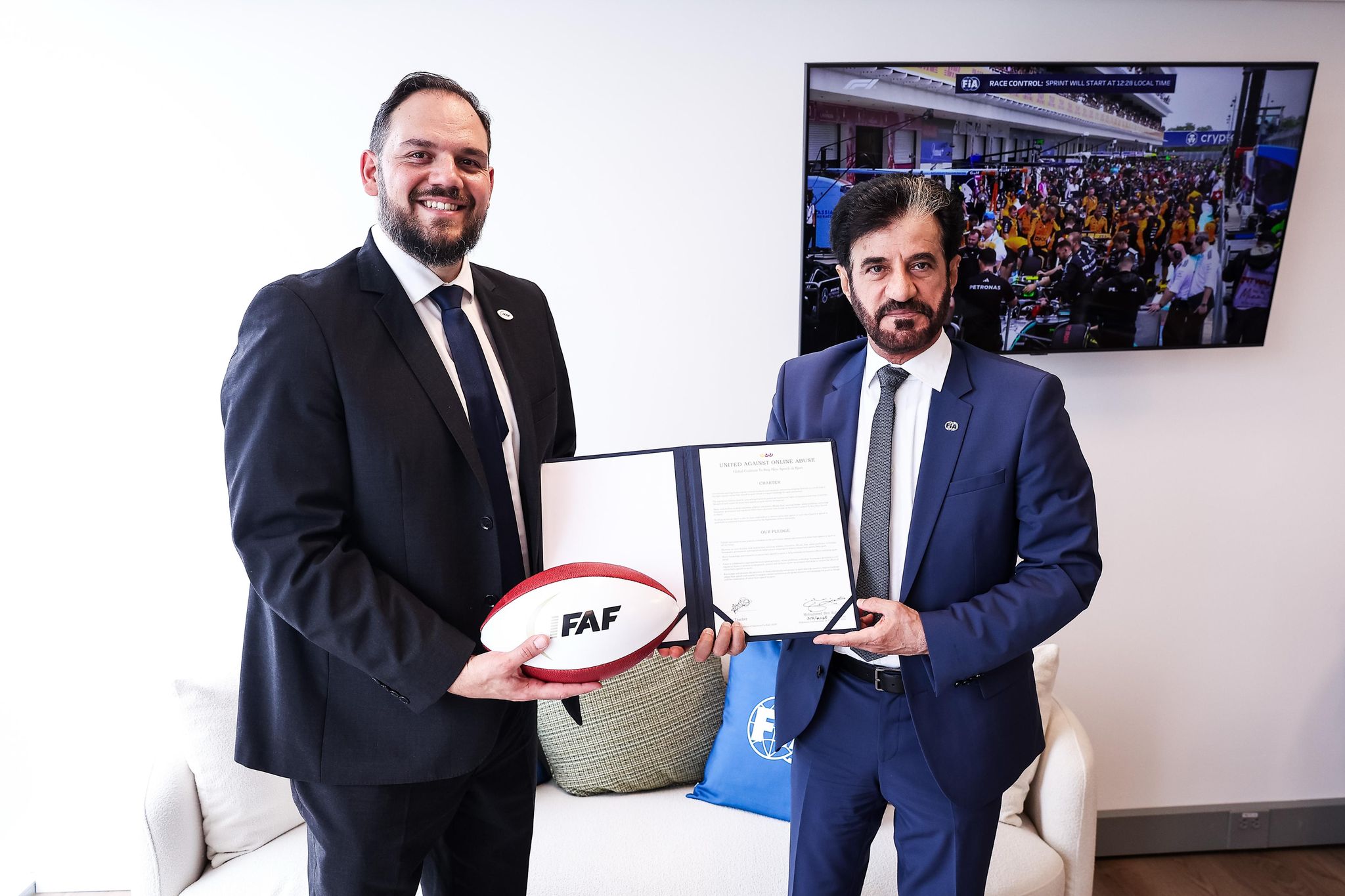 American Football Joins FIA-led Coalition in Global Push to Tackle ...