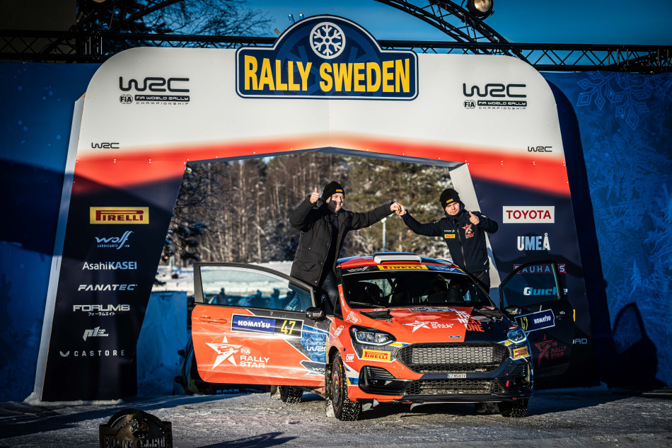 FIA Rally Star drivers shine in the Swedish snow, Jürgenson is 2nd on ...