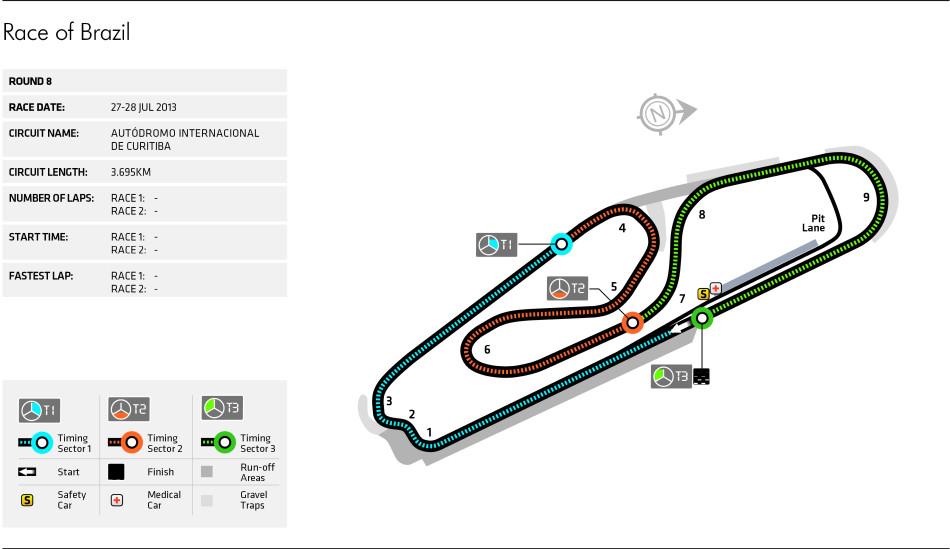 2013 Race of Brazil - Circuit Map | Federation Internationale de l ...