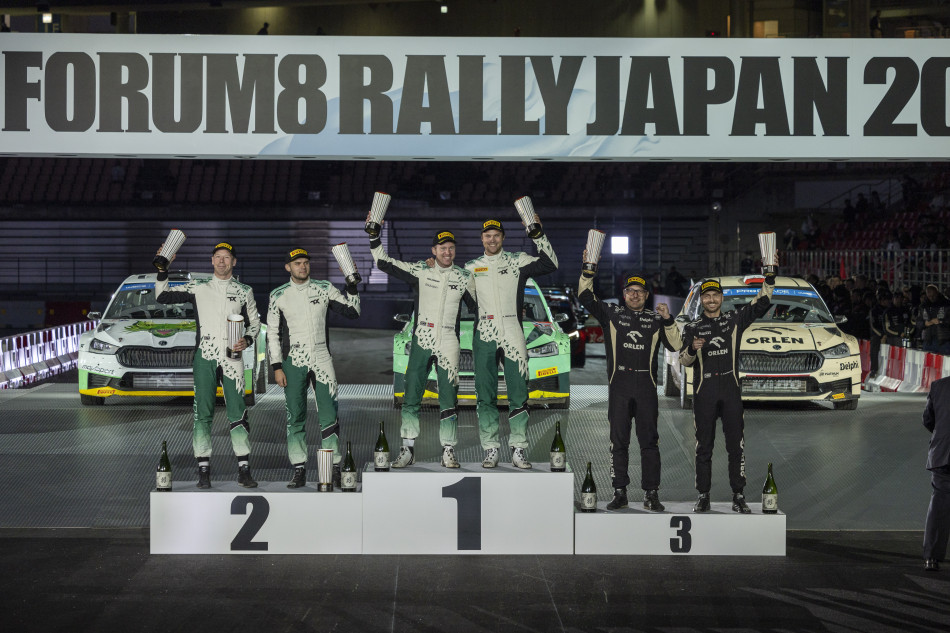 WRC - Rally Japan glory for winners Evans/Martin and Toyota team-mates ...