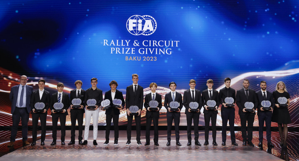 FIA Rally & Circuit title winners celebrated in Baku | Federation ...