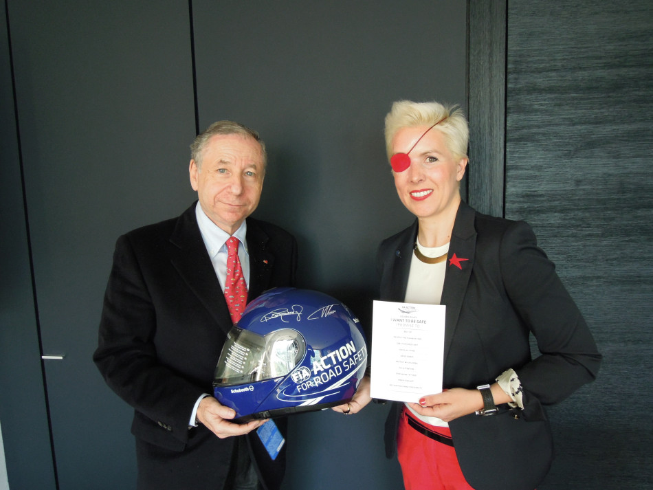 Maria de Villota supports FIA Action for Road Safety | Federation ...
