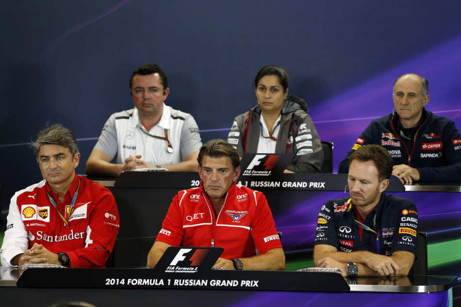 2014 Russian Grand Prix Friday Press Conference | Federation ...