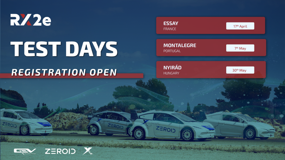 Spring Excitement Awaits: FIA RX2e Tests Days with ZEROID X1 - Discover ...