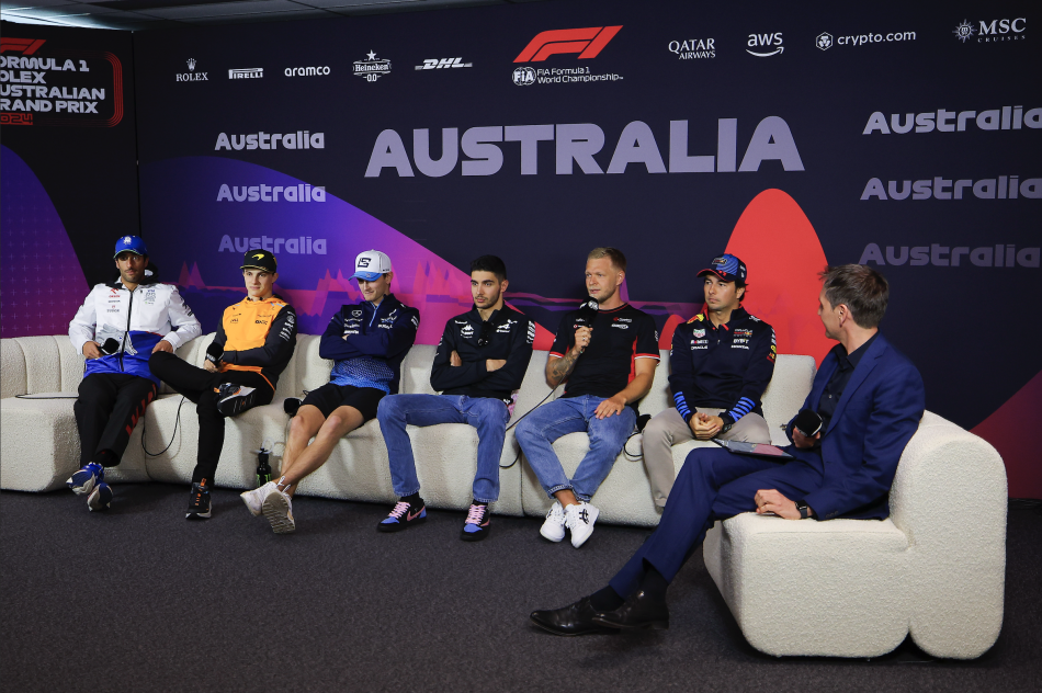 F1 - 2024 Australian Grand Prix - Thursday Press conference transcript ...