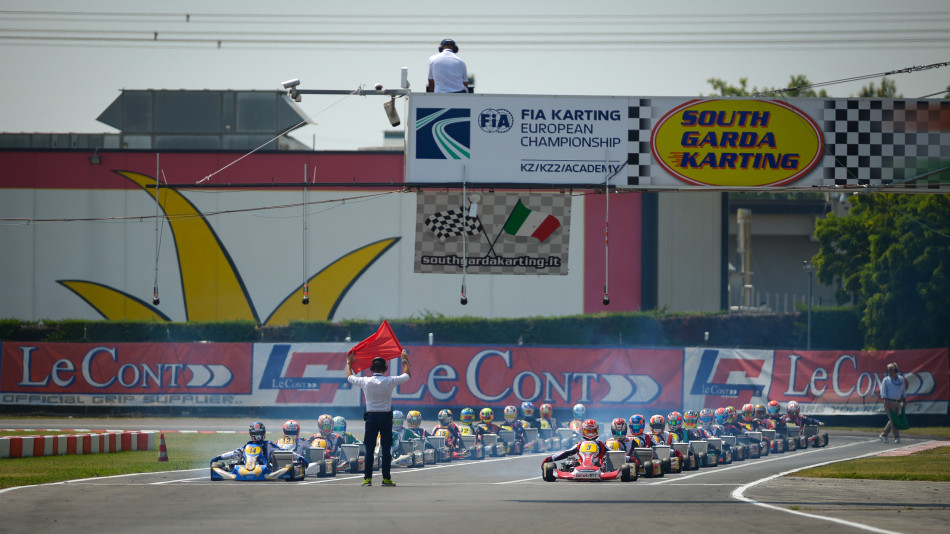 FIA Karting - Very indecisive hierarchy in the race and the ...