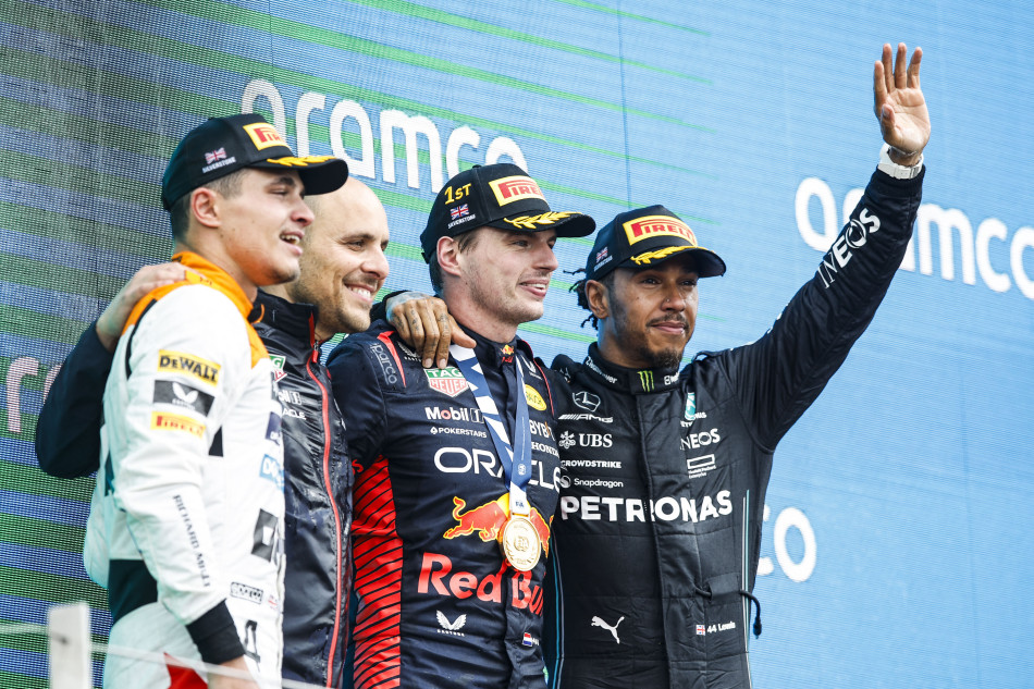 F1 - Max Verstappen takes Silverstone victory ahead of impressive Lando ...