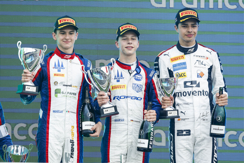F3 - Oliver Goethe heads home Trident 1-2 after late race rain ...