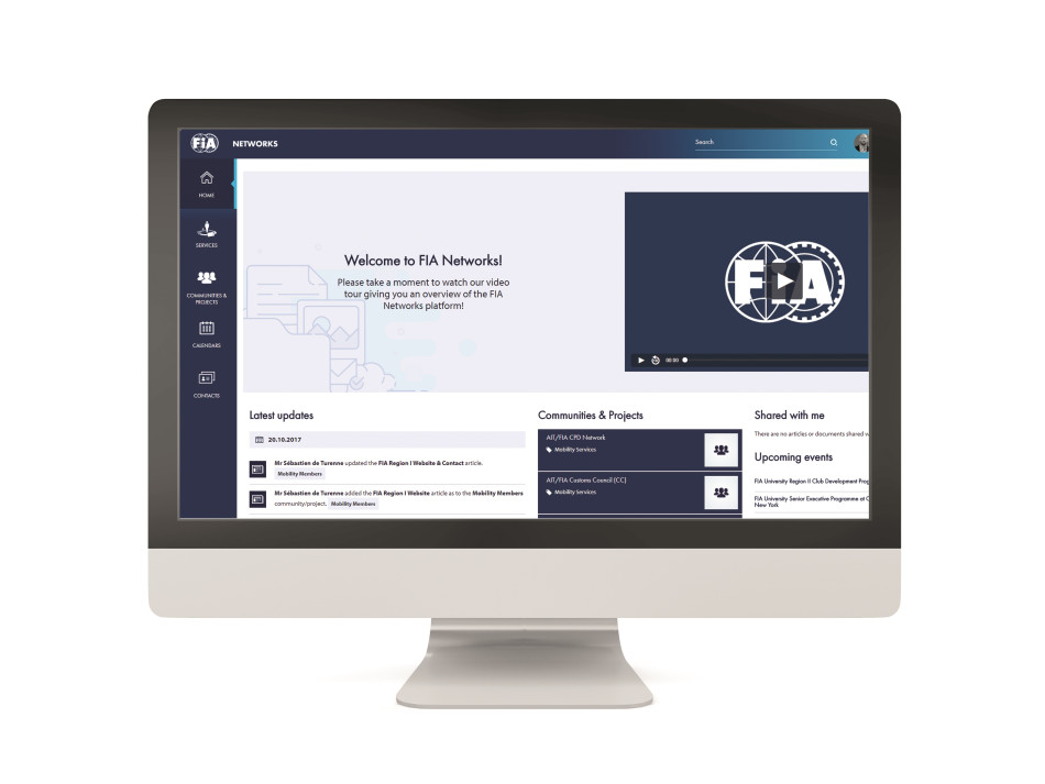FIA Networks platform for FIA MEMBERS now live | Federation ...