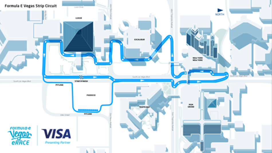 Track layout unveiled for Visa Vegas eRace | Federation Internationale ...