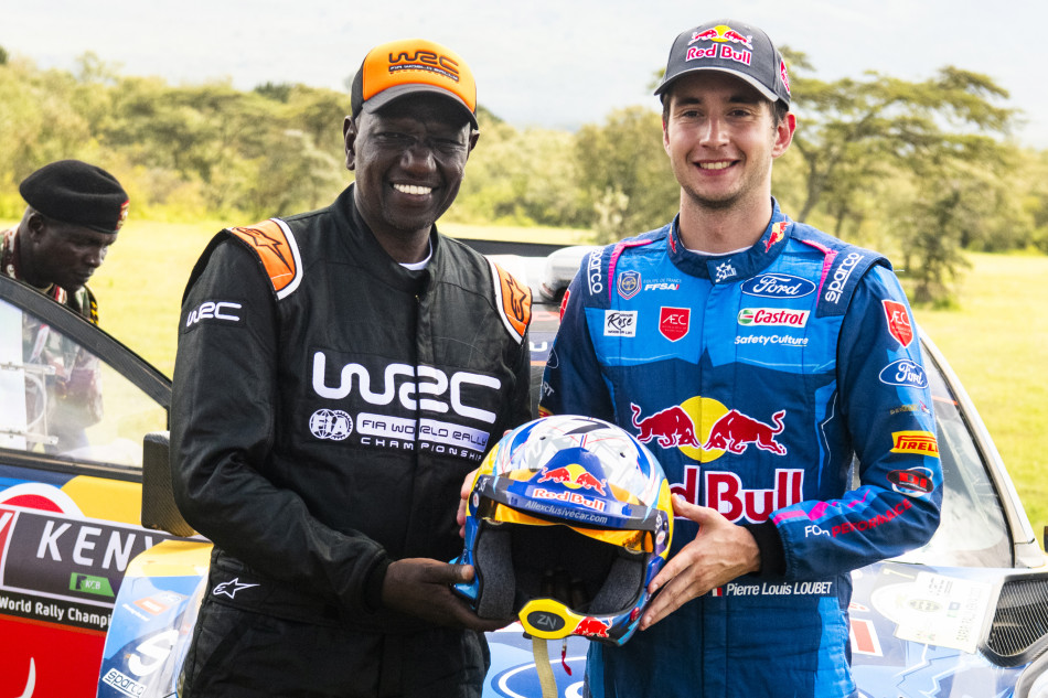 WRC - Kenyan President William Ruto waves off Safari Rally’s 70th ...