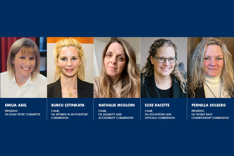 FIVE WOMEN APPOINTED FIA COMMISSION LEADERS IN HISTORIC WMSC VOTE | Federation Internationale de ...
