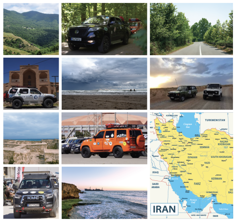 TACI's Coast-to-Coast SUV Rally in Iran showcases tourism and road ...